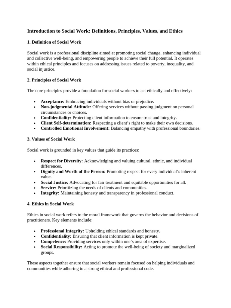 Introduction To Social Work | PDF | Methodology | Qualitative Research