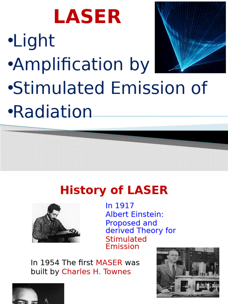 LASER Webinar | PDF | Laser | Holography