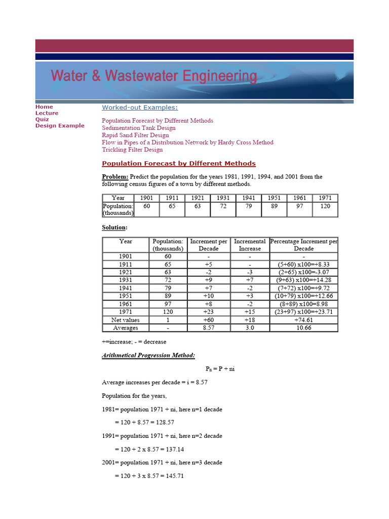 WTP design | PDF | Hydrology | Earth Sciences