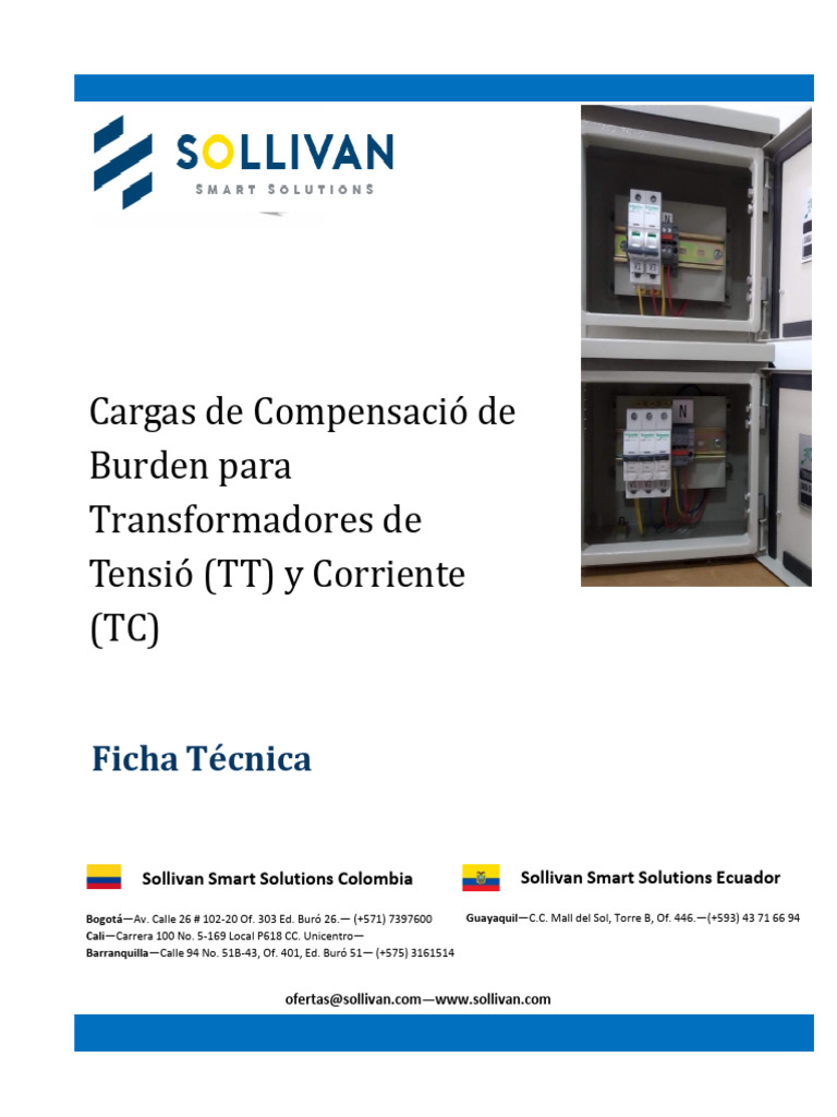 Sollivan - Cargas | PDF | Resistencia Eléctrica y Conductancia ...