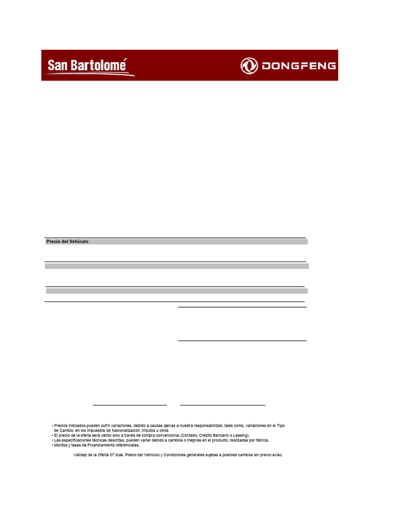 Oferta 19110 Captain 714 b5 (4tn) 2022 Consyssa Sa | PDF | Vehículo de ...