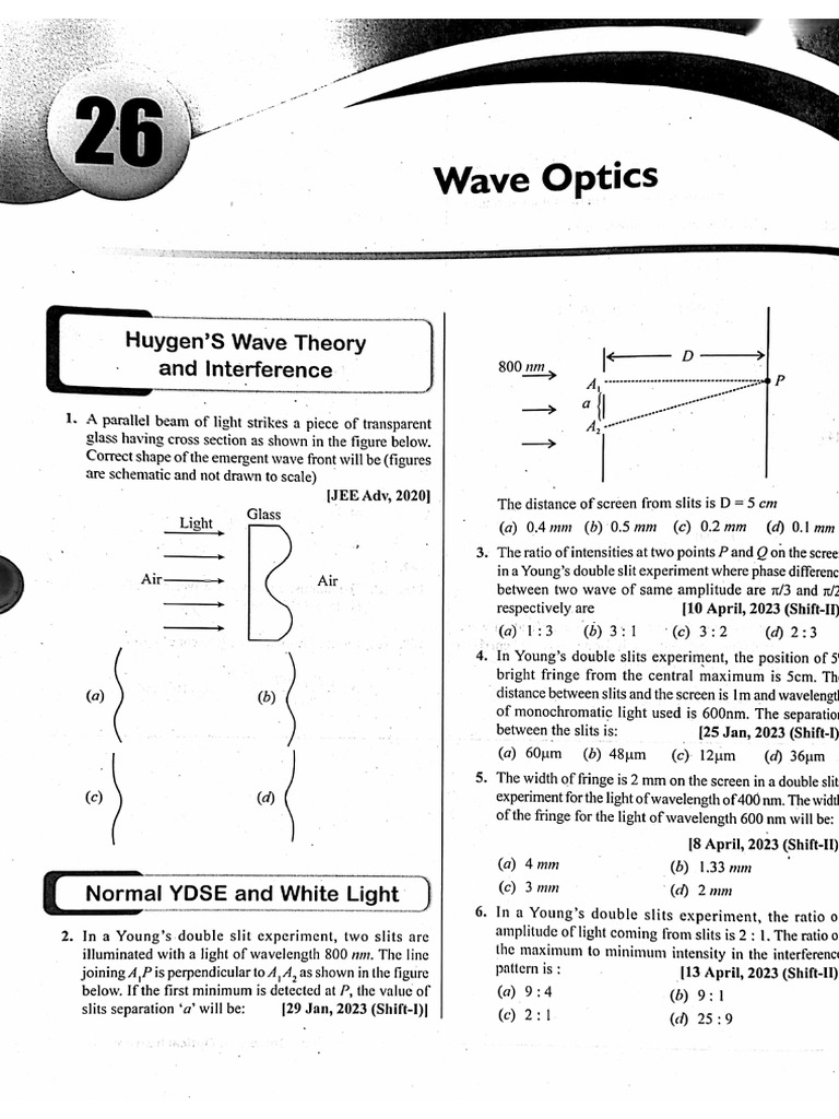 Wave Optics | PDF