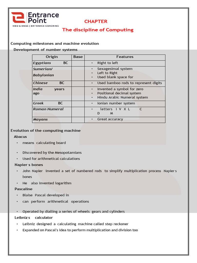 CHAPTER 1 (DISCIPLINE OF COMPUTING) | PDF | Computer Program | Programming