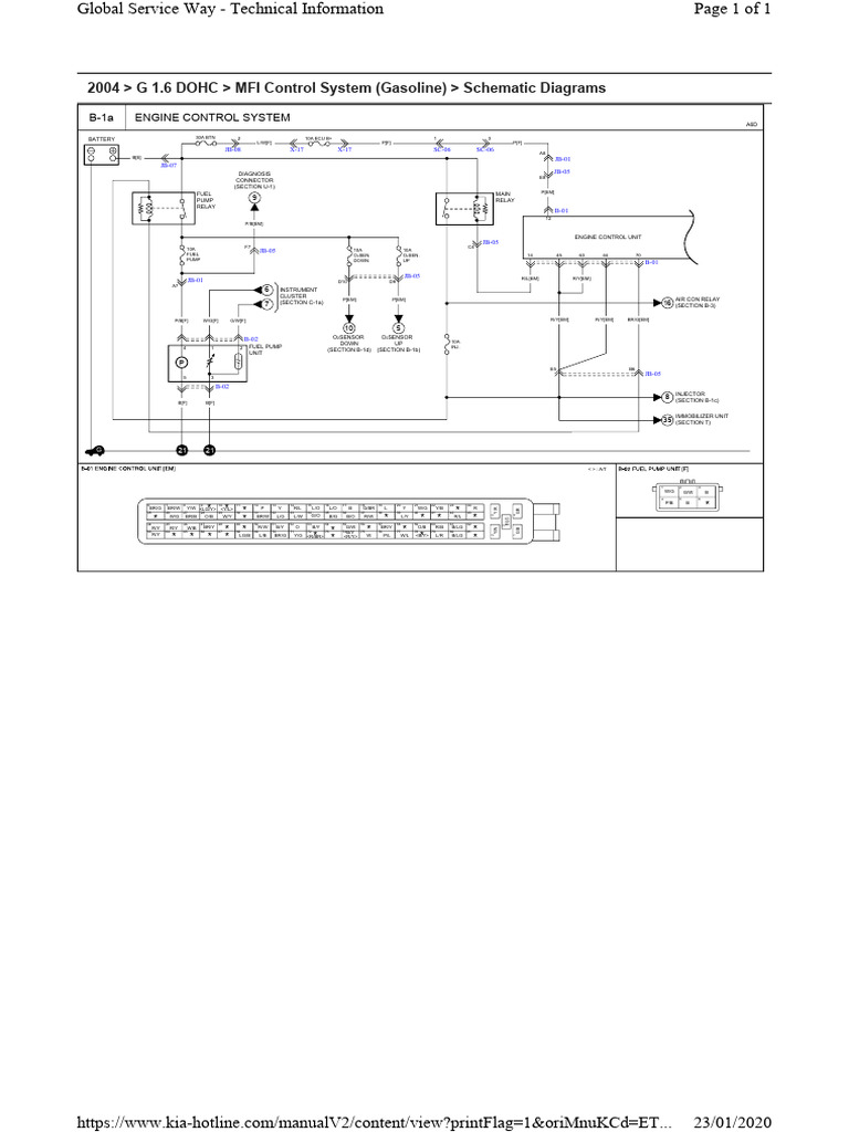 2004 Shuma G 1.6 Dohc | PDF | Vehicle Technology | Engines