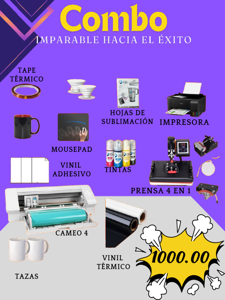 Catalogo de Equipos Subli Panama | PDF | Impresión | Equipo de oficina