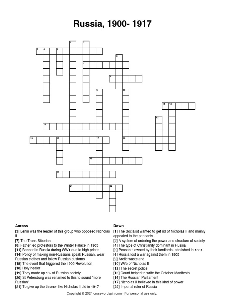 Russia 1900-1917 | PDF