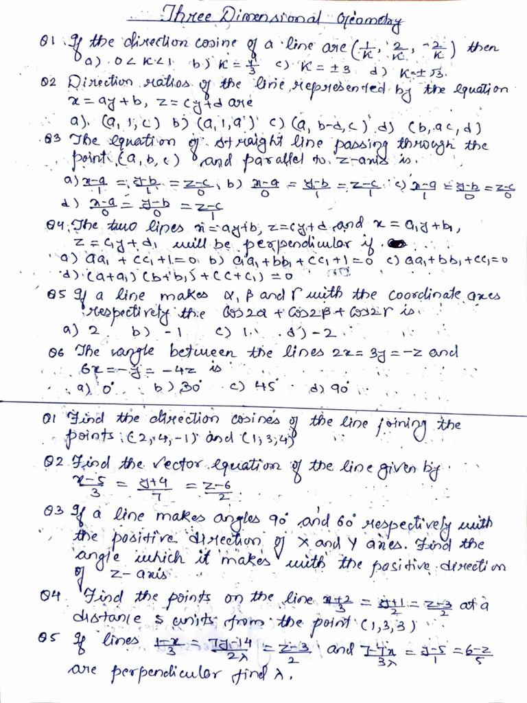 3 D Worksheet | PDF