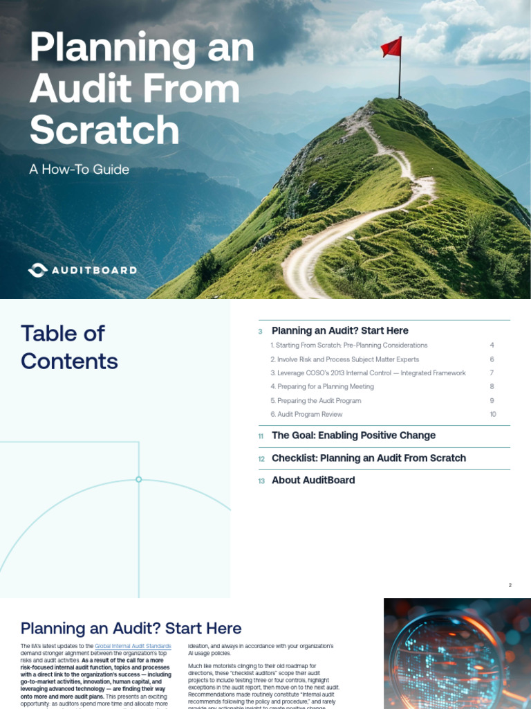 Planning-an-Audit-A-How-To-Guide-Checklist-WP | PDF | Internal Audit ...