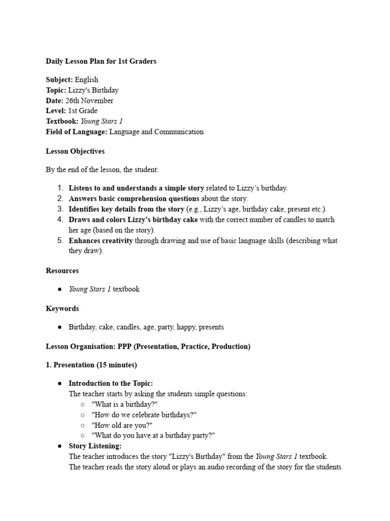 Lesson Plan | PDF | Reading Comprehension | Pedagogy