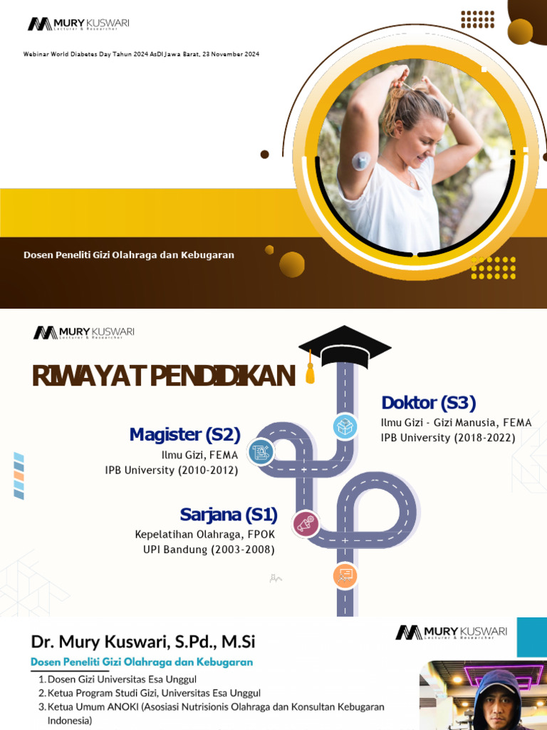 Pendekatan Terapi Olahraga Dalam DM - P Murry | PDF | Diabetes ...