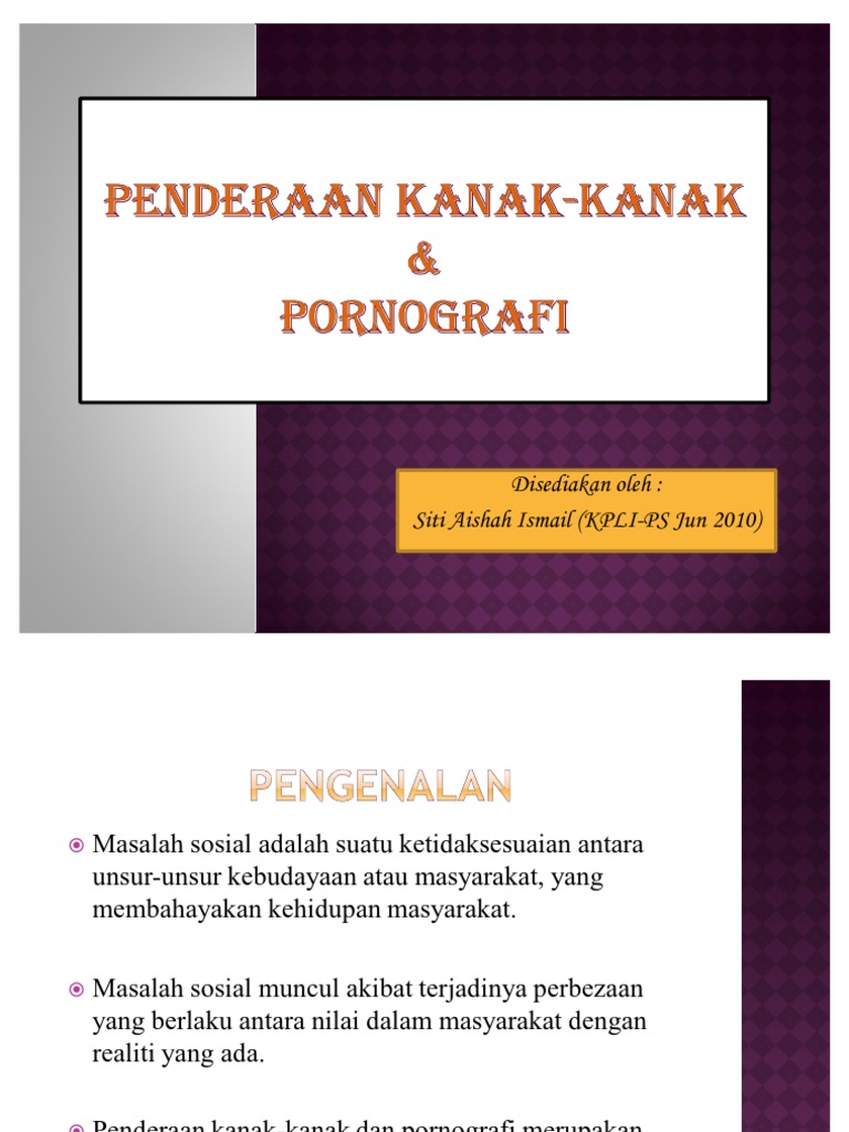 Penderaan Kanak-Kanak | PDF