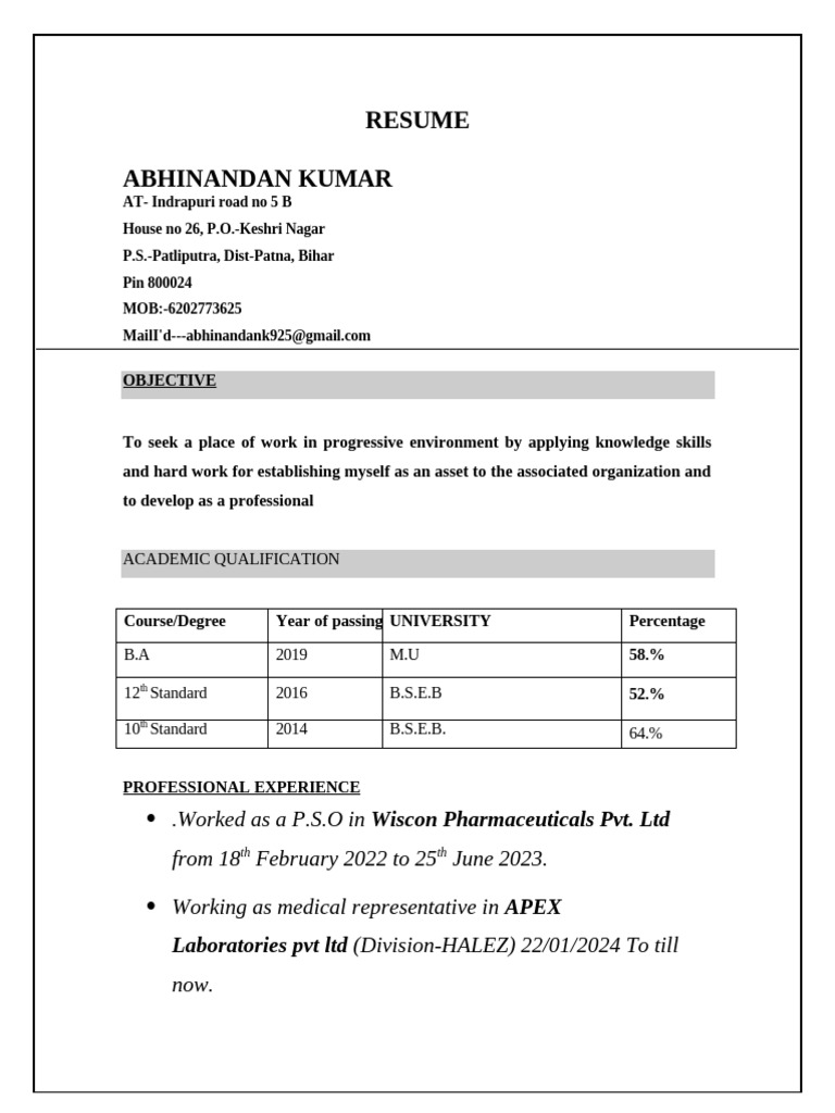 Abhinandan Kumar | PDF
