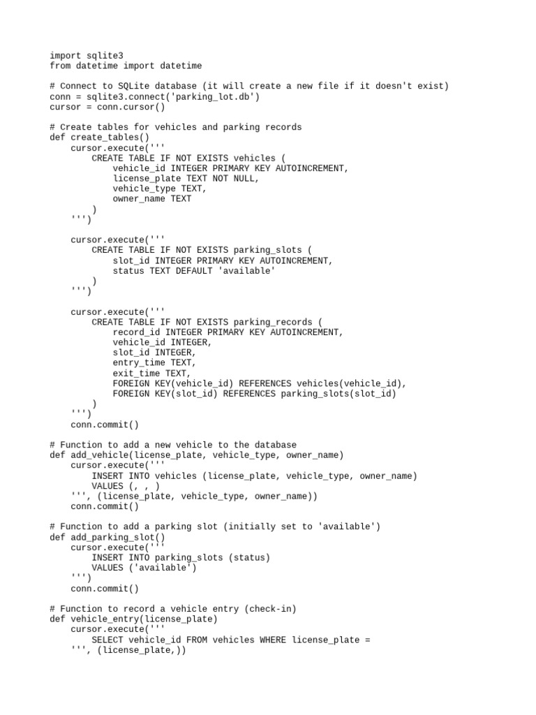 import sqlite3a | PDF | Databases | Data Management
