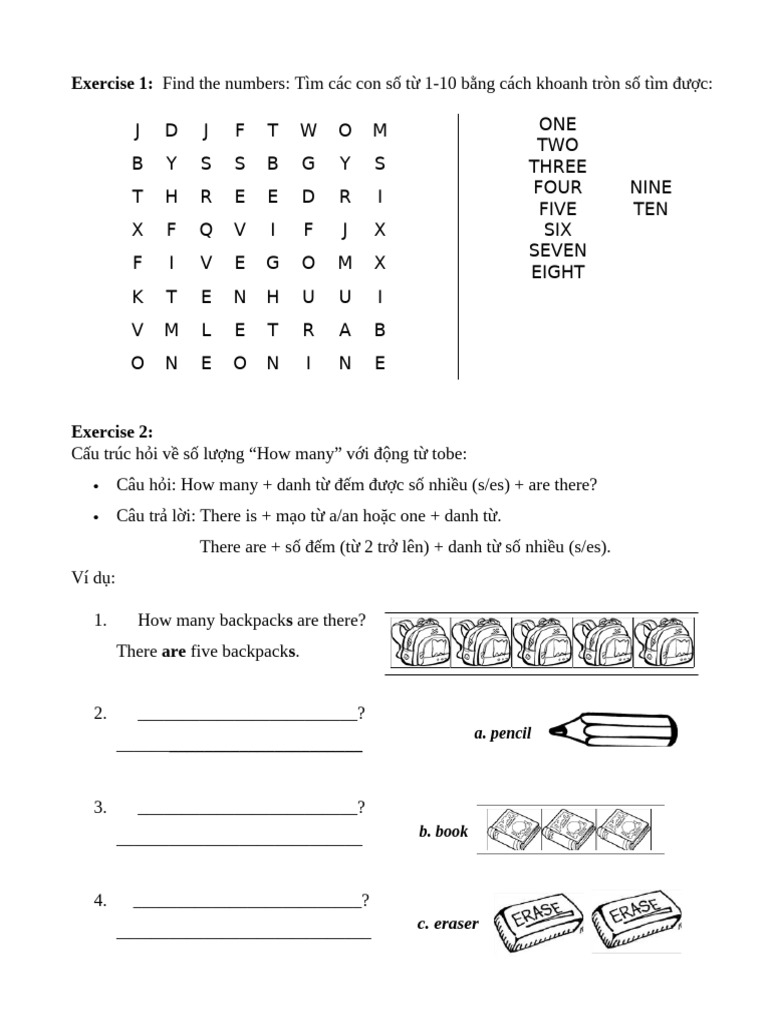 Find The Numbers Fun Activities Games 19821 | PDF