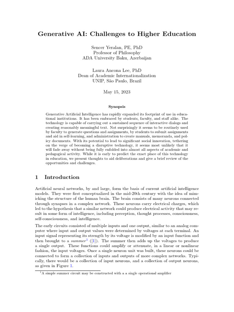 genAI | PDF | Artificial Neural Network