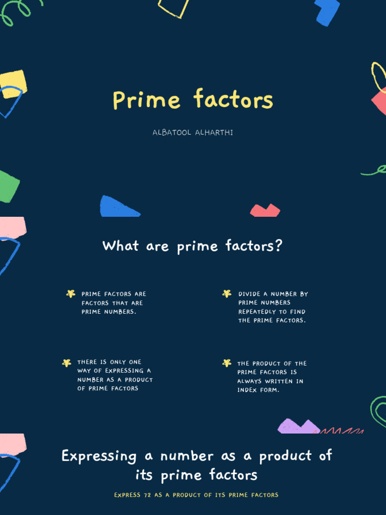 Understanding Prime Factors Explained Pdf
