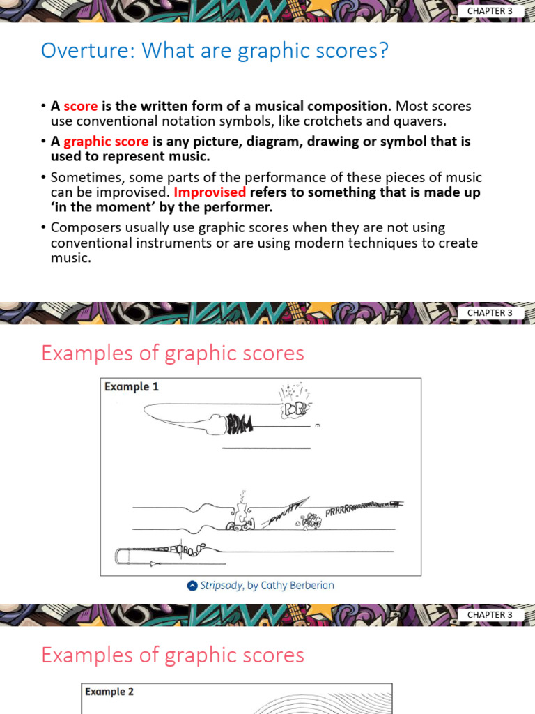 3 GRAPHIC SCORES | PDF