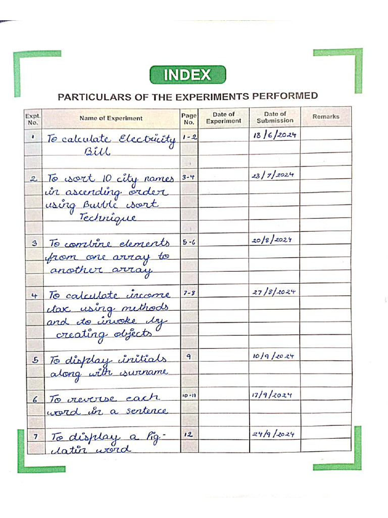 Computer Record Notebook | PDF