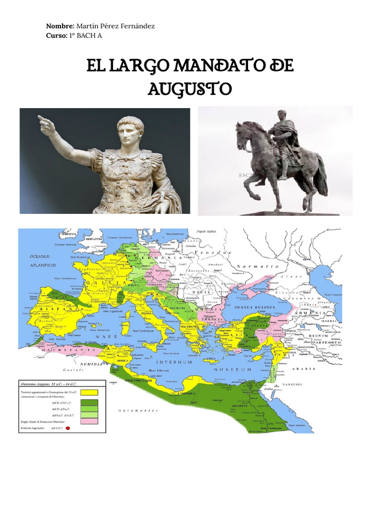 El Largo Mandato de Augusto | PDF | Mundo grecorromano | Europa antigua