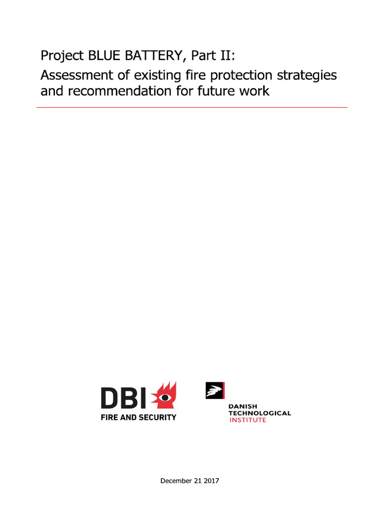 ASSESSMENT OF EXISTING FIRE PROTECTION STRATEGIES | PDF