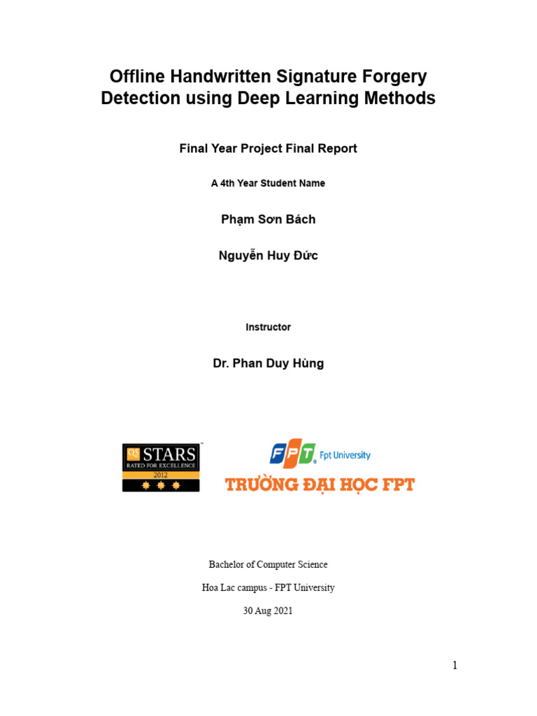 Thesis_Offline-Handwritten-Signature | PDF | Signature | Deep Learning