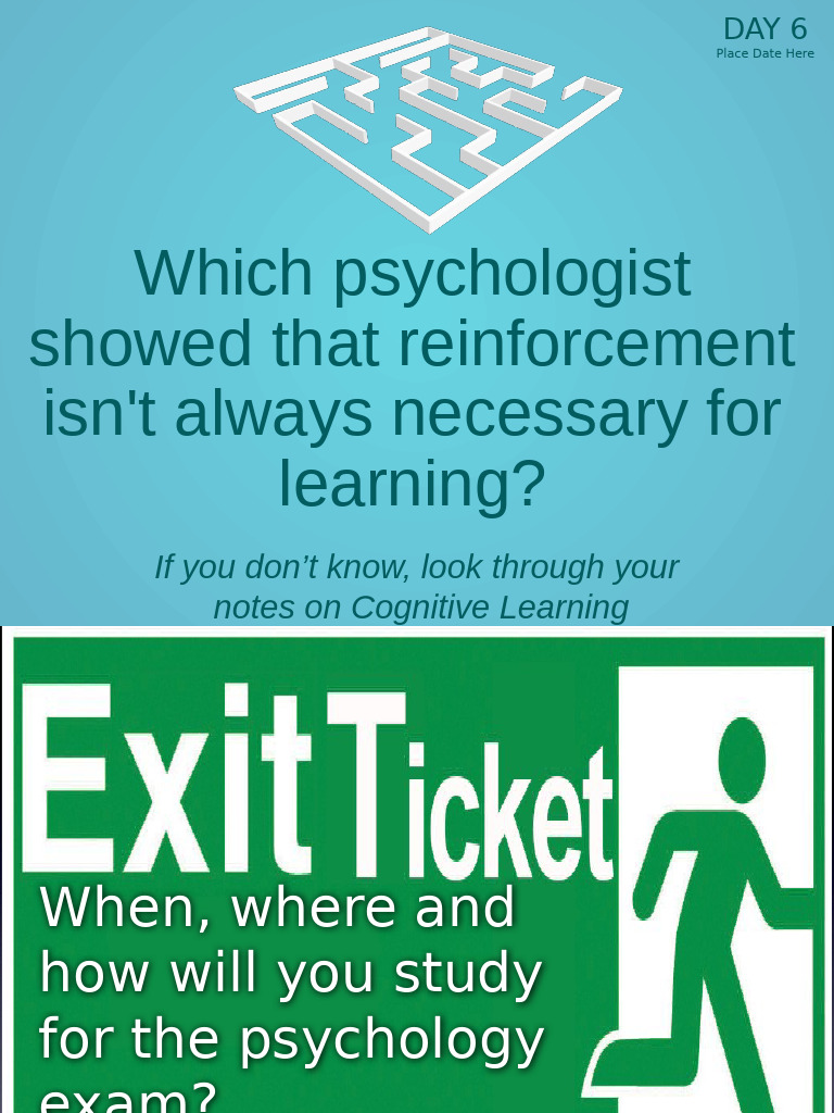 06 Warmup-Exit Ticket | PDF