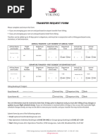 NCL Reservation Transfer Request Form | PDF