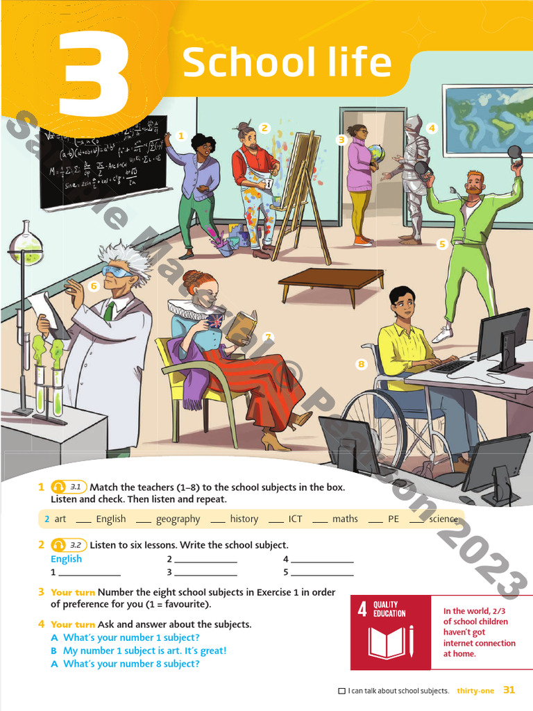 Isucceed in English - L1 U3 SB | PDF | Classroom | Linguistics