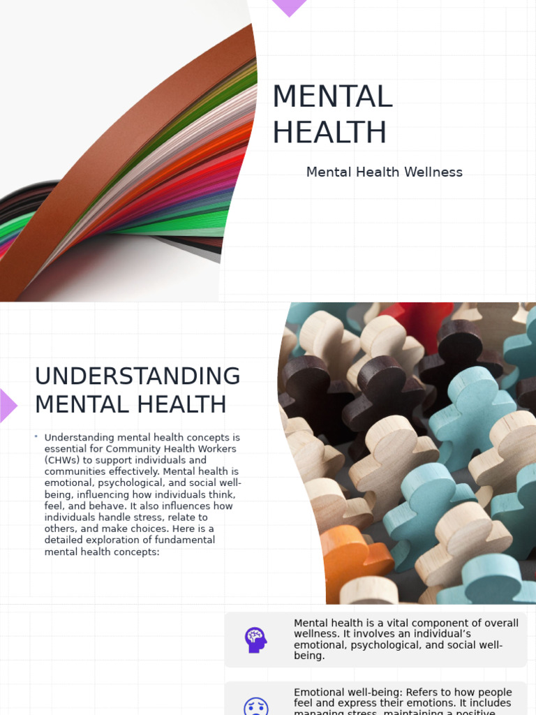 Understanding Mental Health for CHWs | PDF | Substance Abuse | Mental ...