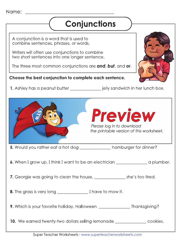 Three Conjunctions | PDF