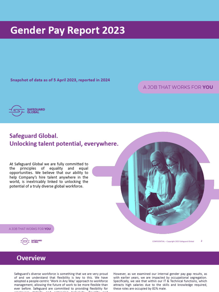 Gender_Pay_Gap_Report_2023 | PDF | Gender Pay Gap | Recruitment