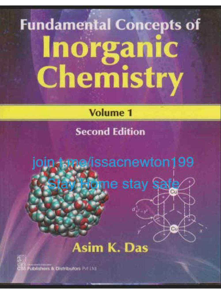 Asim K Das Volume Inorganic Chemistrty | PDF