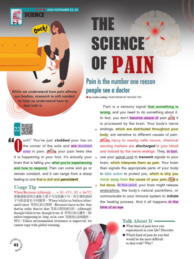 10. the Science of Pain | PDF | Pain | Diseases And Disorders