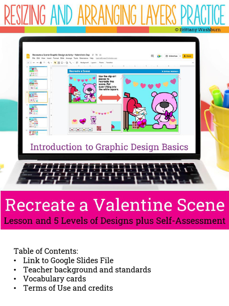 Kolton Edwards Valentines Day Graphic Design Activity PDF RNVGLJ | PDF ...