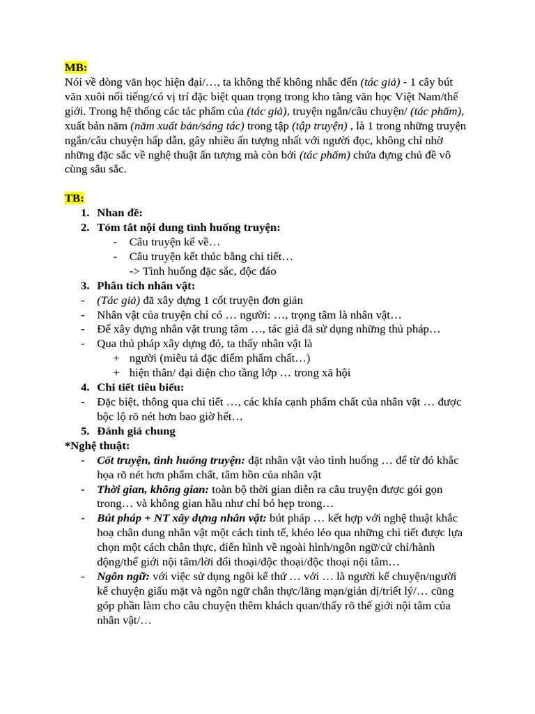 TLV GIỮA HK 1 | PDF