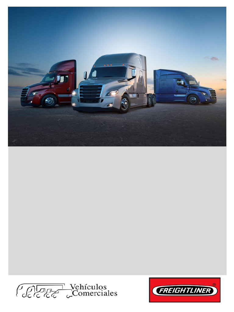 FICHA TECNICA NEW CASCADIA CA116 6x4 60N DD13 | PDF | Eje | Sistema de ...