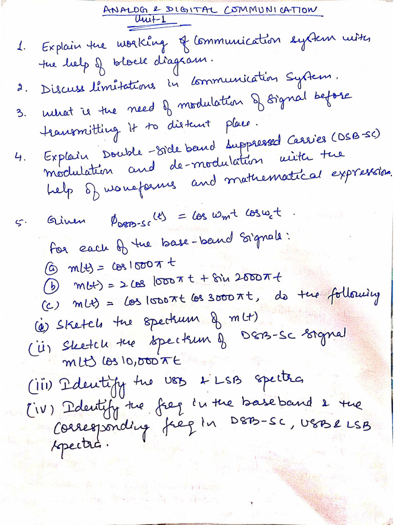 ADC Assignment 1 | PDF