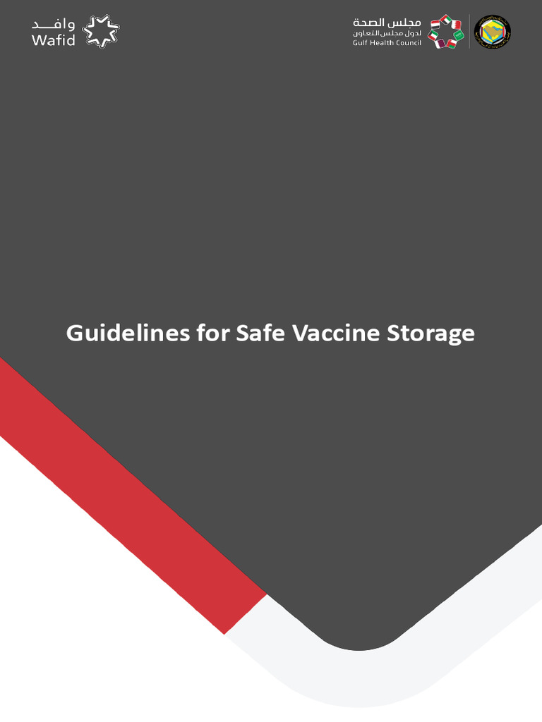Guidelines For Safe Vaccine Storage | PDF