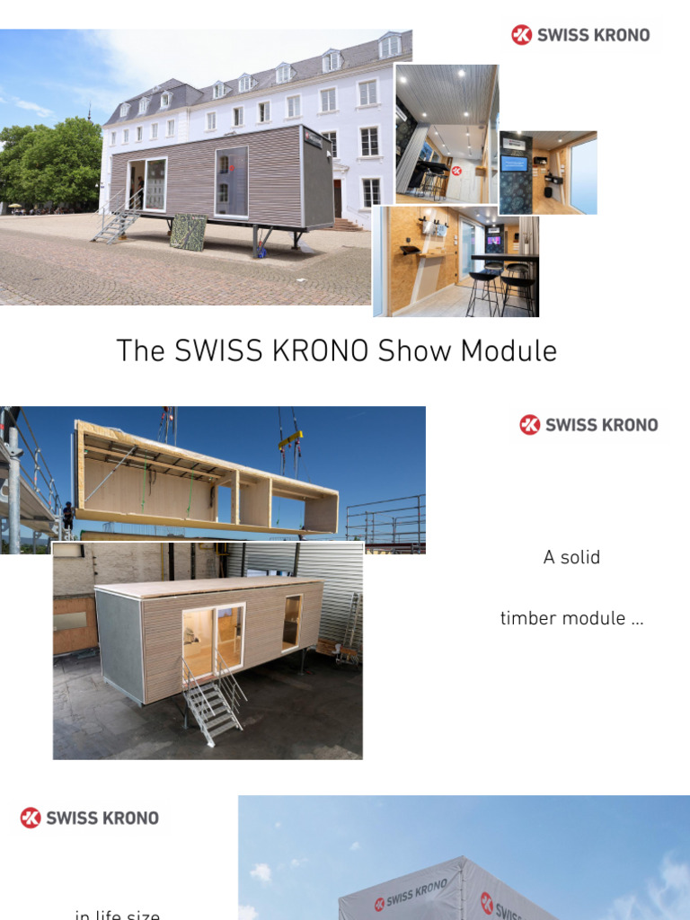 SWISS KRONO OSB Showmodul 09 2023 EN | PDF | Building Technology | Architectural Design