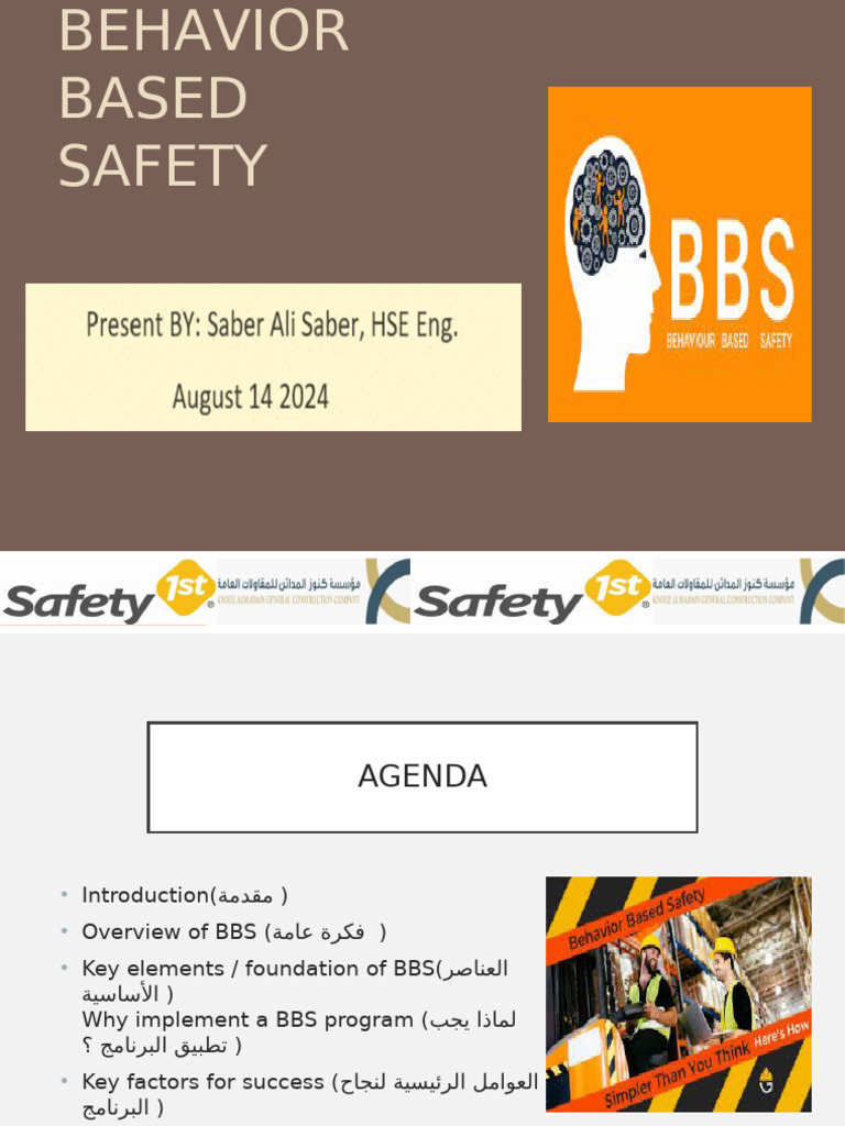 behavior based safety | PDF
