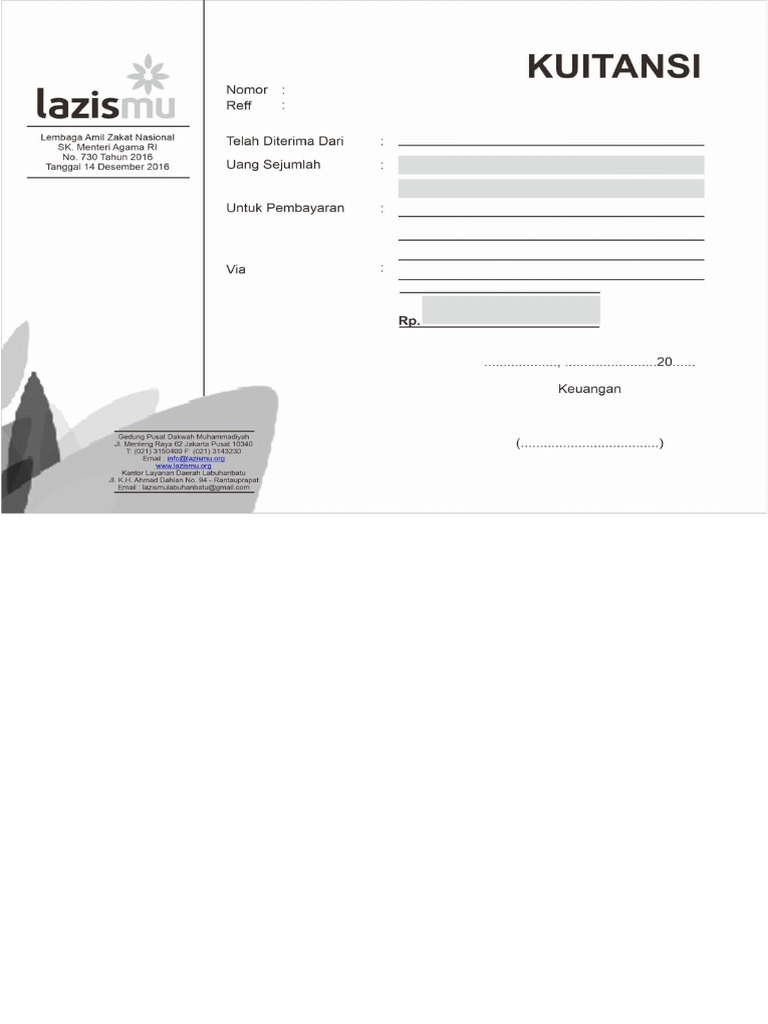 Kuitansi | PDF
