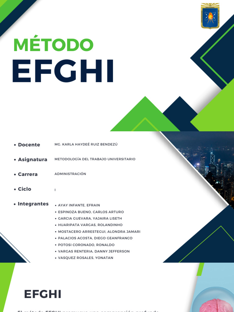 METODO EFGHI | PDF | Comunicación | Liderazgo