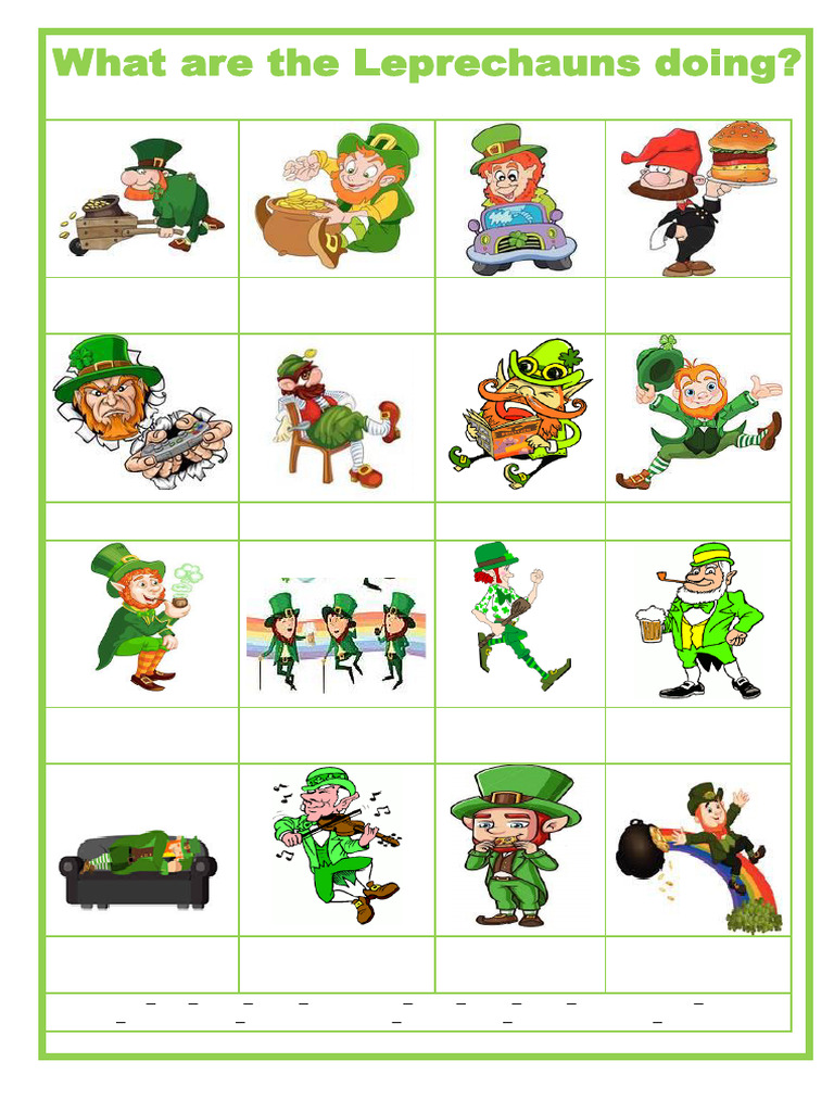 What Are The Leprechauns Doing - Adol | PDF