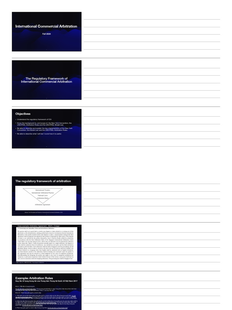 (TTTM) Lecture 2. Regulatory Framework of ICA | PDF