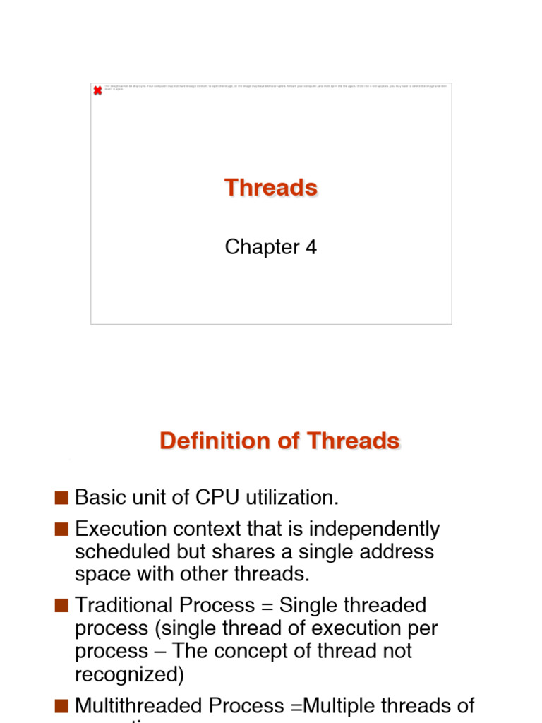 cse333_ch4 | PDF | Thread (Computing) | Process (Computing)