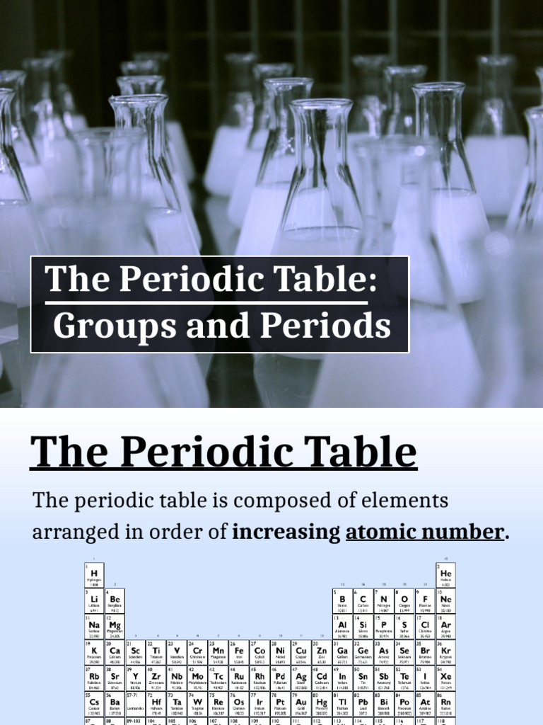 Understanding the Periodic Table | PDF