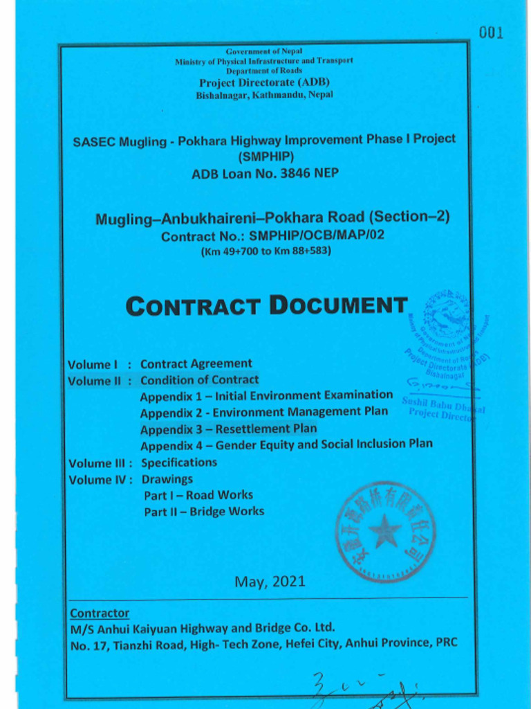 Contract Document 2 Volume II COC Apppendix 3 - Resettlement Plan | PDF