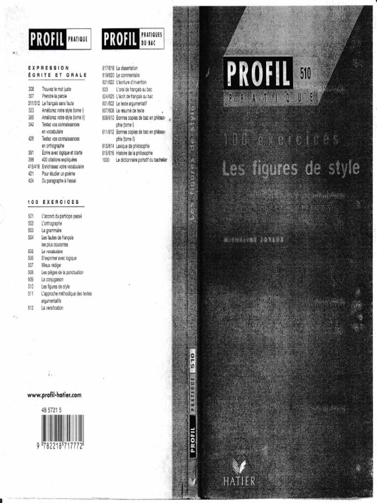 Les Figures de Style : Guide Complet | PDF