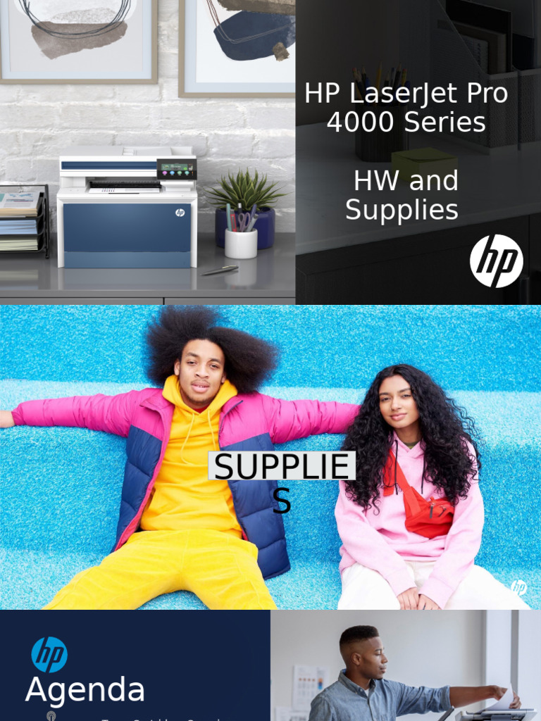 HP CLJ Pro 4200 and MFP 4300 - Supplies Overview | PDF | Office ...