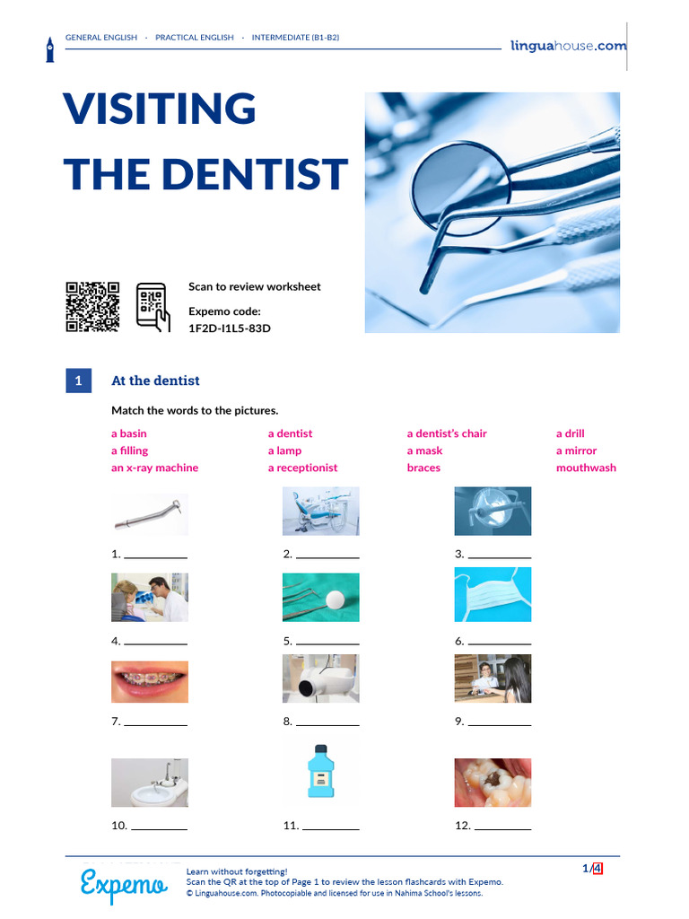 Visiting the Dentist: English Guide | PDF | Dentistry